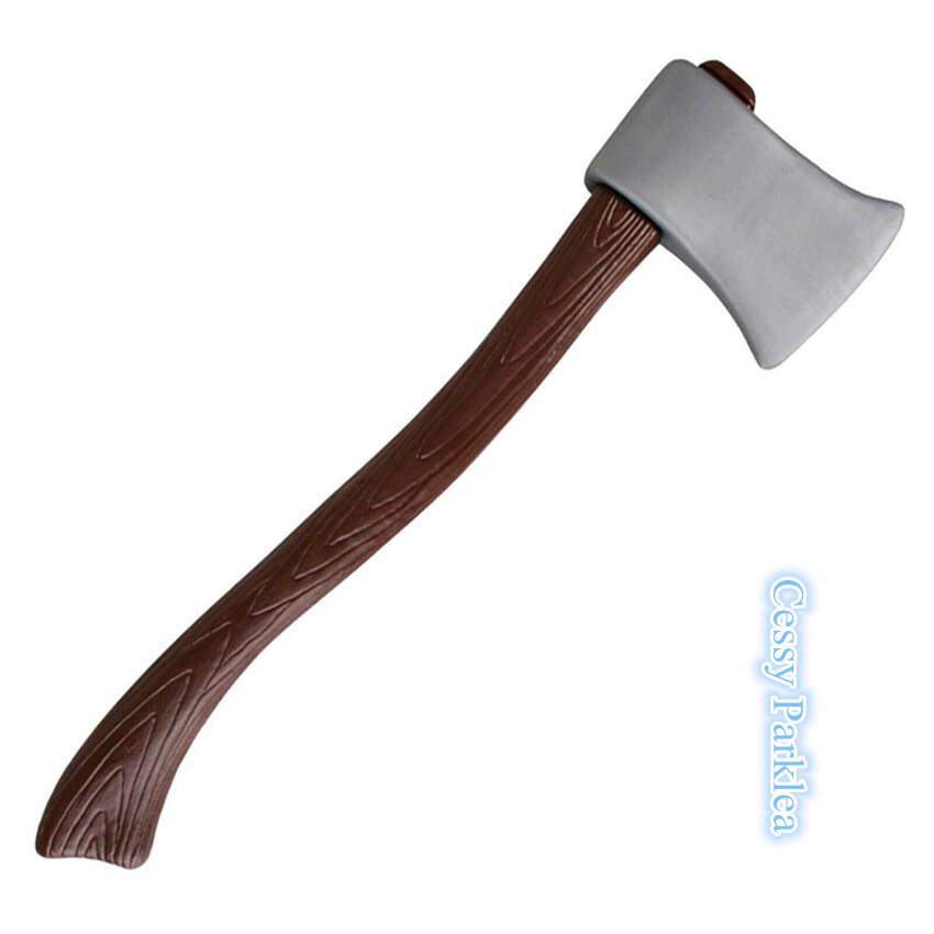 CB-1 Plastic Wood Look Axe Costume Accessory Toy Adult 58cm Huntsman ...