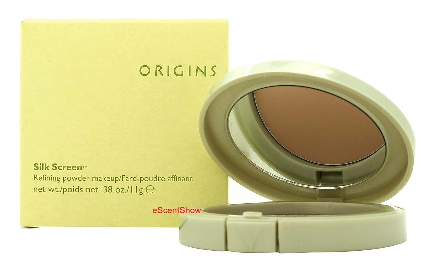 ORIGINS SILK SCREEN REFINING POWDER MAKEUP PRESSED .38 OZ / 11 G ...