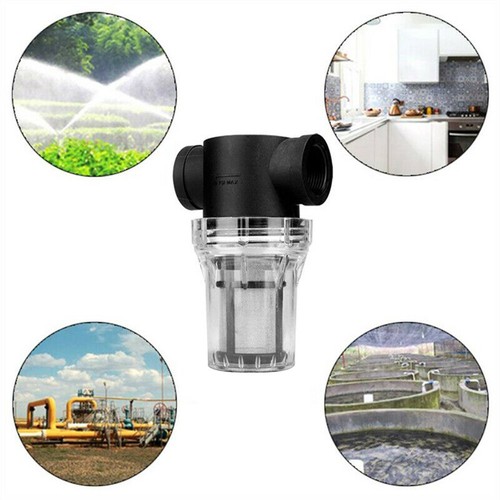 40 80Mesh Inline Mesh Strainer Water Pump Filter, Screen Garden ...