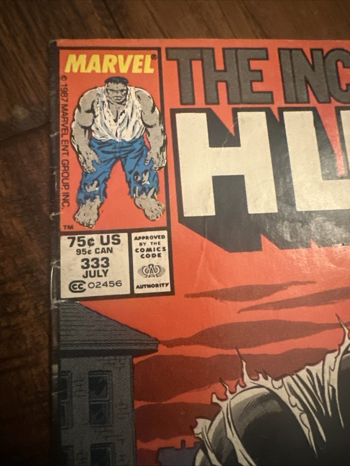 Incredible Hulk 333 fine- | eBay