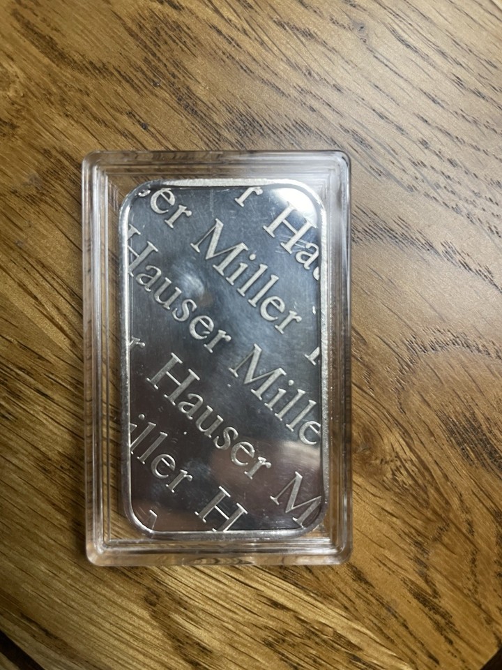 Hauser & Miller 1 oz 999 Fine Silver | eBay UK