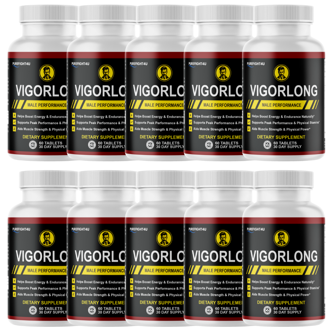 VigorLong Men Supplement Formula for Energy & Stamina, Vigor Long | 10 ...