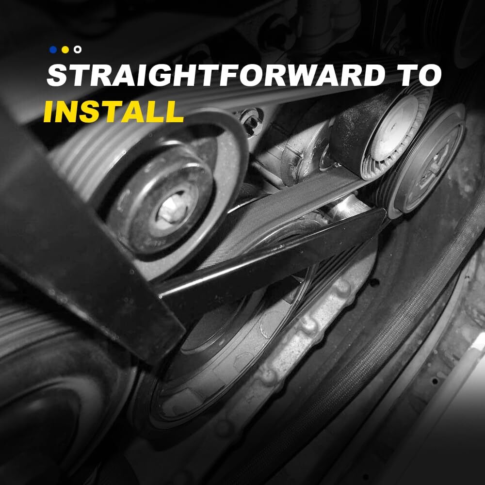 90K-38159 Serpentine Drive Belt Tensioner Kit For Cadillac Chevy ...