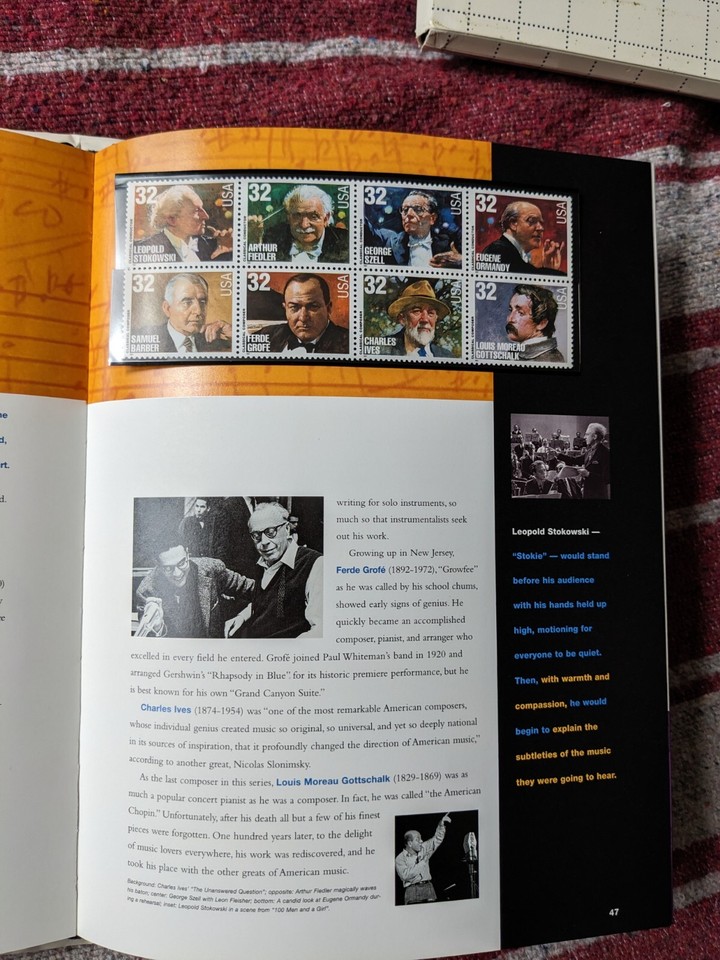 1997 USPS US Commemorative Stamp Yearbook All stamps/Souvenir sheets ...
