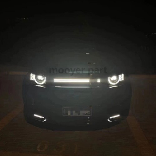 LED Front Bumper Upper Grille Driving lights For Land Rover Defender ...