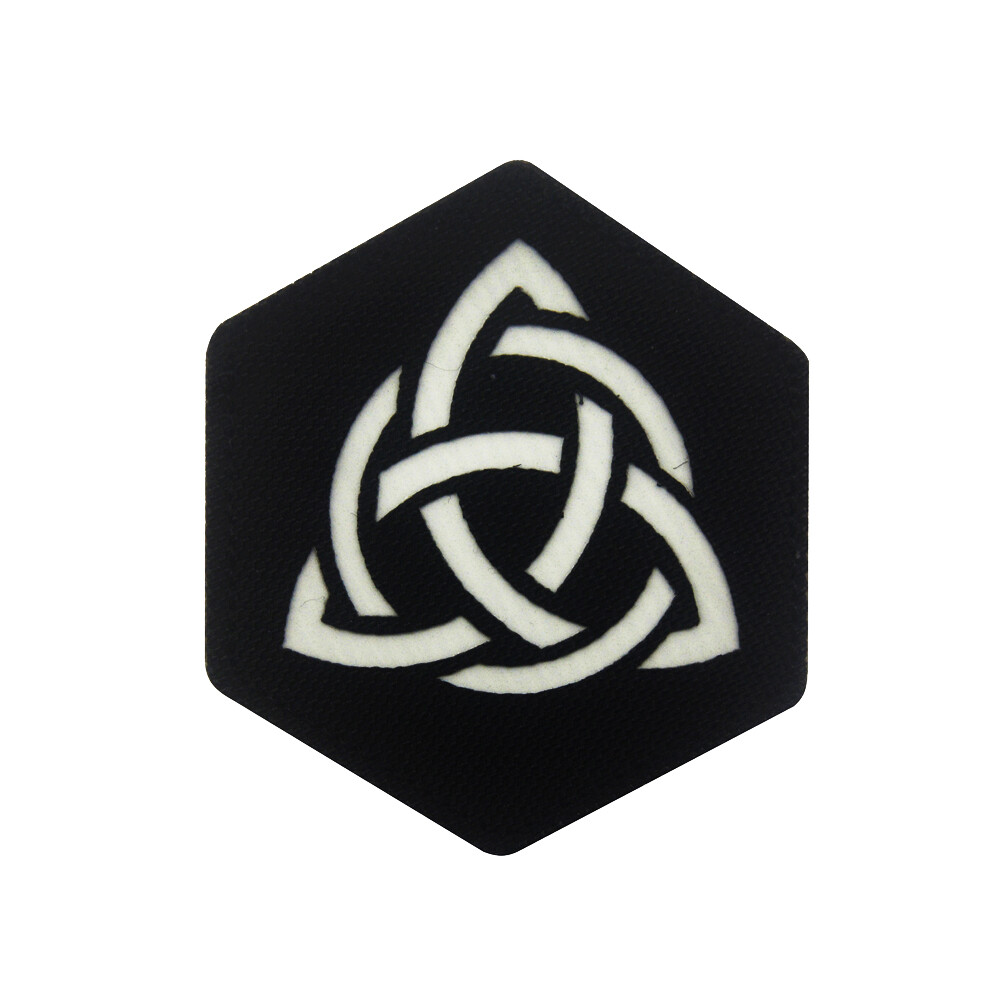 Glowing in Dark Viking Compass Vegvisir Hook Loop Patch Norse Rune ...