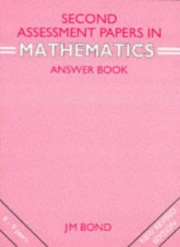 Second Assessment Papers in Mathematics - Answer Book New Revised ...
