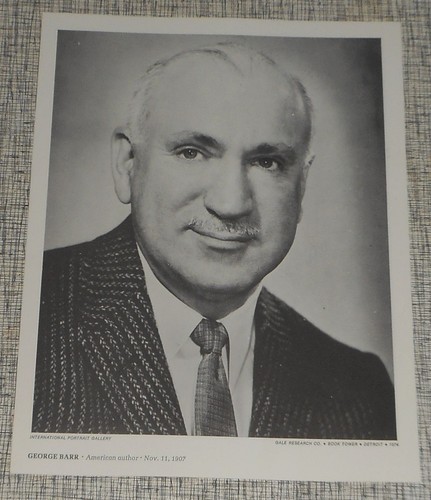 George Barr - Author - 1974 International Portrait Gallery Print | eBay