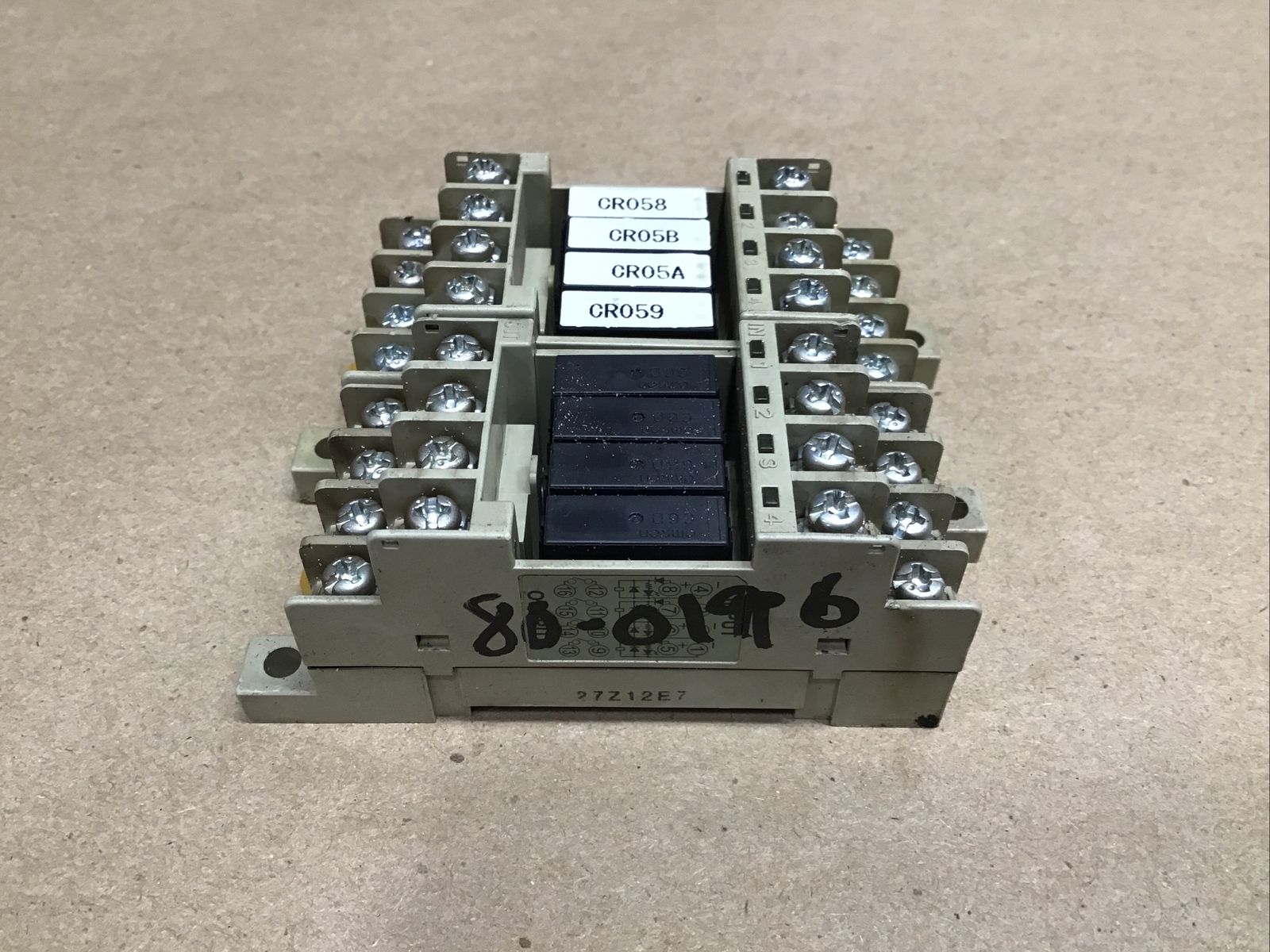 Lot Of 2 Omron Terminal Relay G6d F4b General Purpose G6d 24v 1005i52