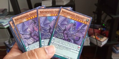 Yugioh Amorphage Goliath x3 (SHVI-EN031) Super Rare 1st Edition NM/M | eBay