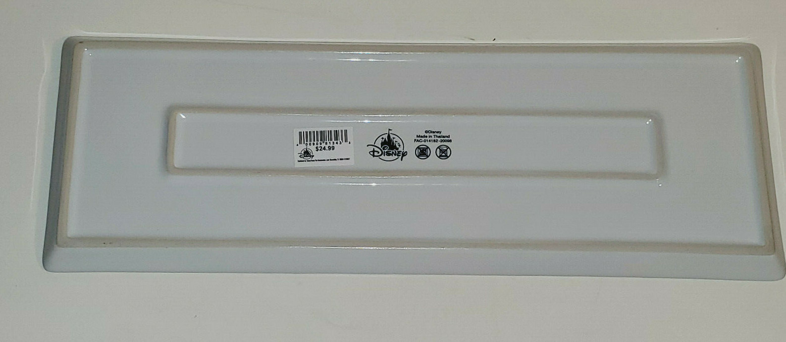 DISNEY MICKEY MINNIE MOUSE CERAMIC JEWISH HOLIDAY HANUKKAH SERVING TRAY ...