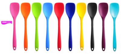 Flex Spoon 30 cm Cooking Flower Silicone Spoon Sauce Ladle Cooking ...