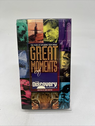 The Discovery Channel Great Moments VHS 1995 Hosted by Bob Costas New ...