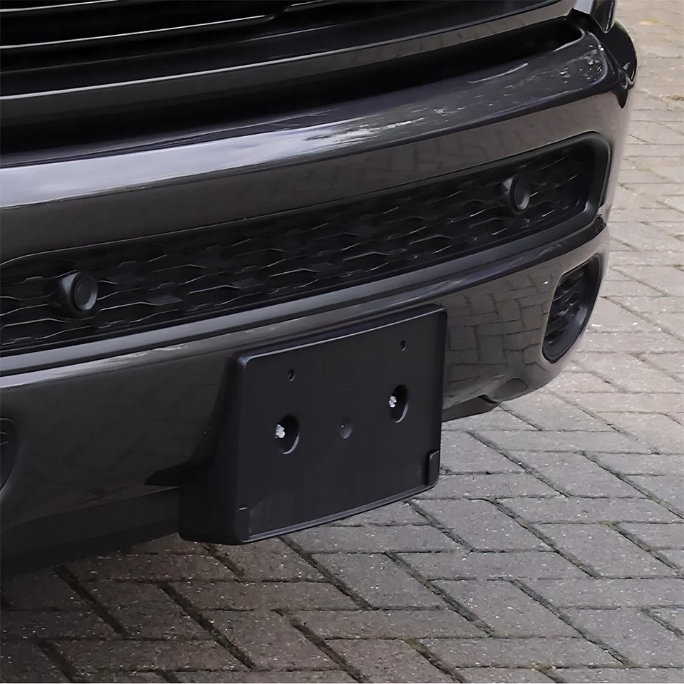 For 2019 2020 2021-2022 Dodge Ram 1500 Front License Plate Light Holder ...