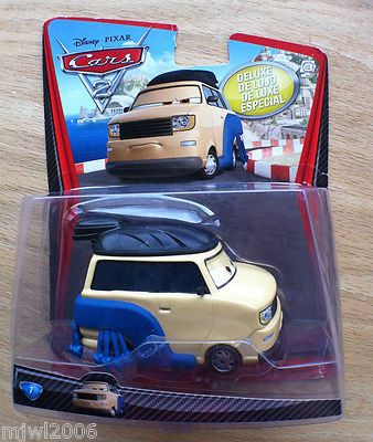 Disney PIXAR Cars 2 PINION TANAKA DELUXE # 7 diecast sumo wrestler ...
