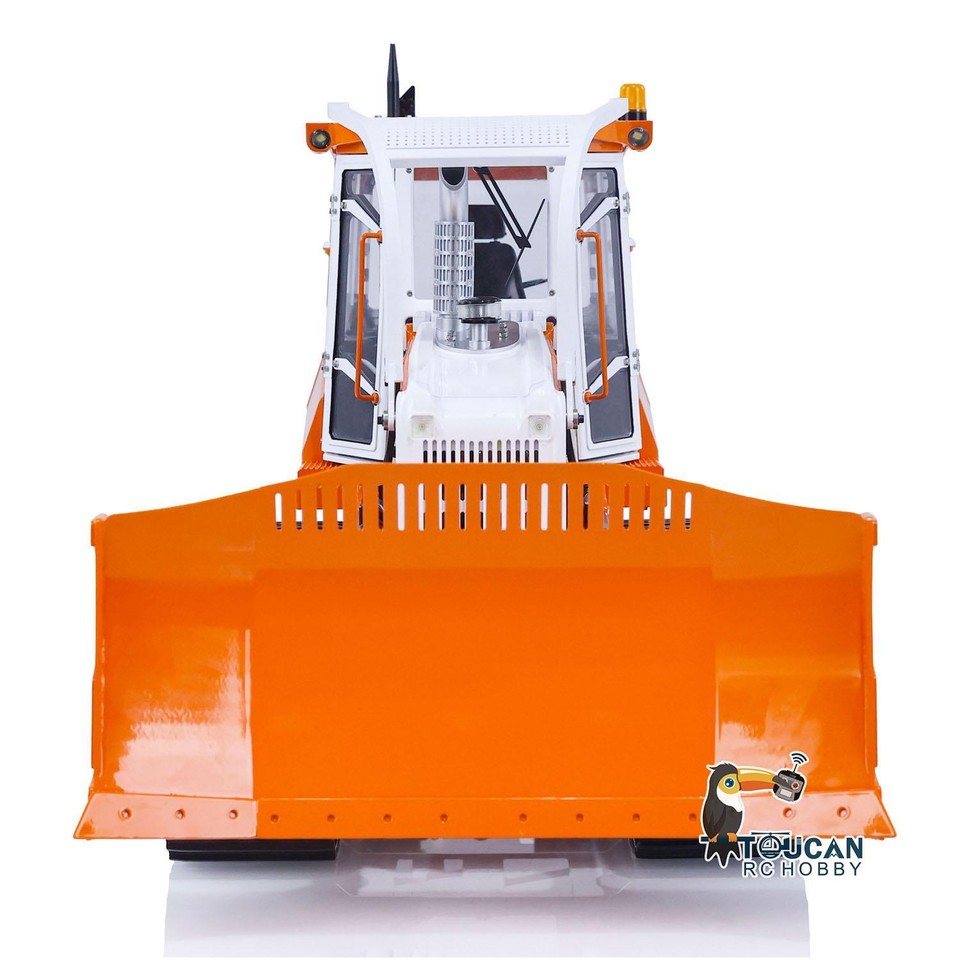 Aoue 850K LESU 1/14 RC Metal Hydraulic Dozer Remote Control Bulldozer ...
