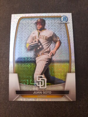 2023 Bowman Chrome Mega Box Mojo Refractor Juan Soto #52 Padres | eBay