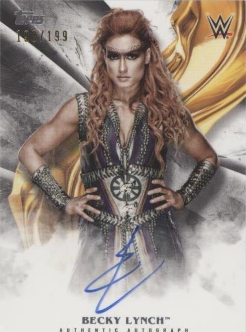 2019 Topps WWE Undisputed - Autographs Becky Lynch #A-BL /199 (AU) for ...