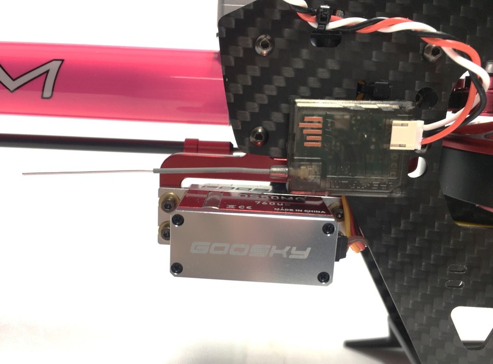 **GOOSKY RS4 LEGEND VENOM PINK ALREADY BUILT WITH SPEKTRUM RECEIVER ...