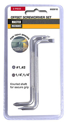 Offset Screwdriver Set, 2-Pc. | eBay