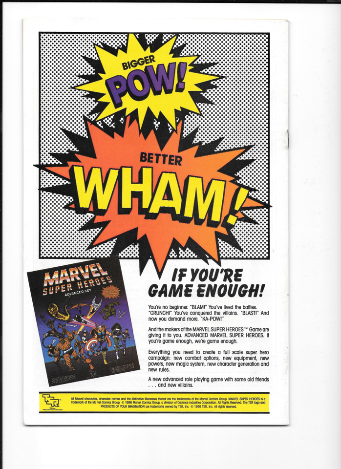 X-Factor #15, 1st Partial Team Appearance Horseman Apocalypse 1987 ...