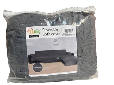 Easy-Going L Shape Sofa Cover Sectional Couch Cover Chaise Slip 1 Pc Dk ...