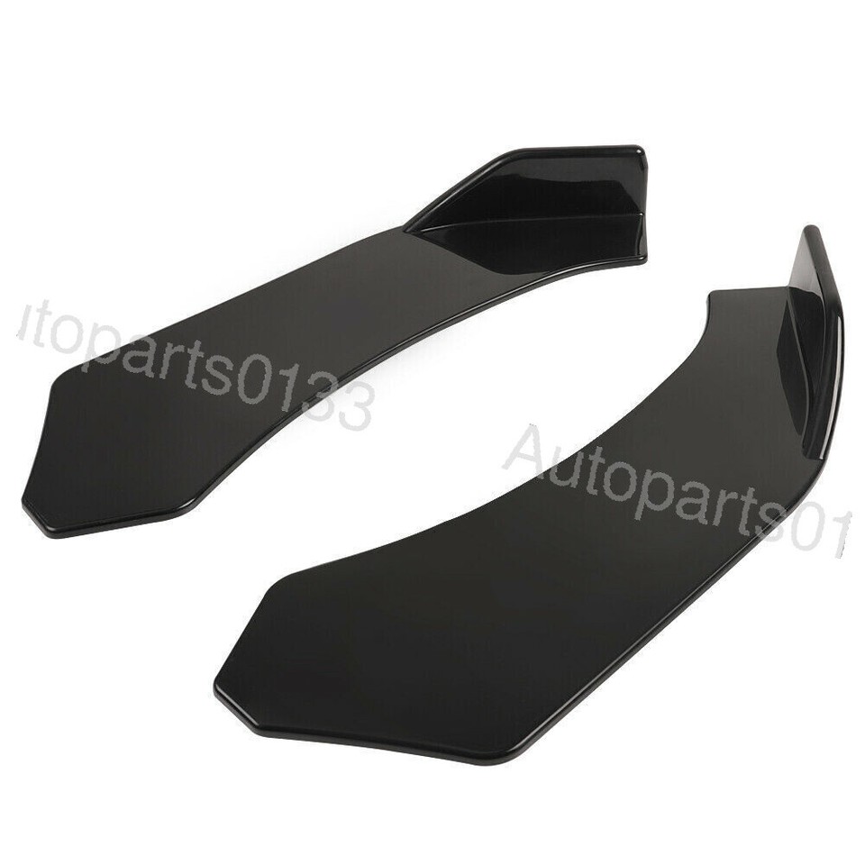 2011-2017 Nissan Juke Black Front Bumper Lip Splitter + 29" Side Skirt ...