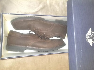 Levi-Dockers Men Shoes 10.5 Dark Brown Suede Leather. See Size Chart In ...