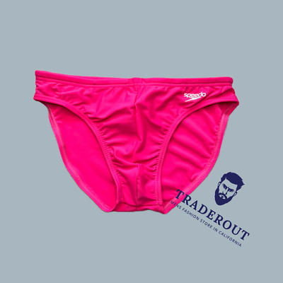 Speedo Men pink solar swim brief bikini Swimwear size 30 32 34 36 38 | eBay