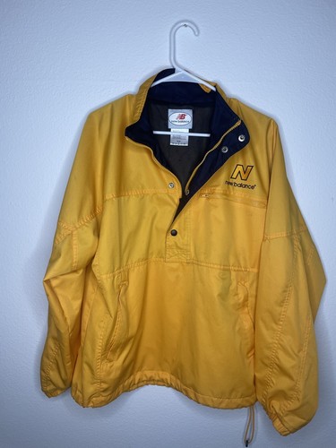 Vintage New Balance Yellow Jacket Size Medium | eBay
