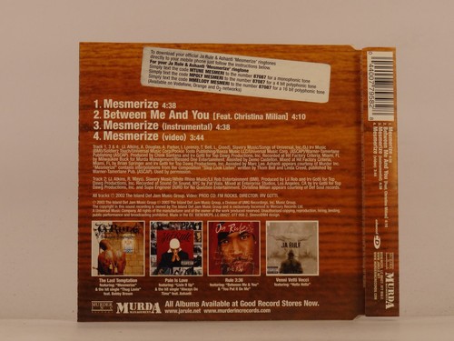 JA RULE FT ASHANTI MESMERIZE (L44) 4 Track CD Single Picture Sleeve ...