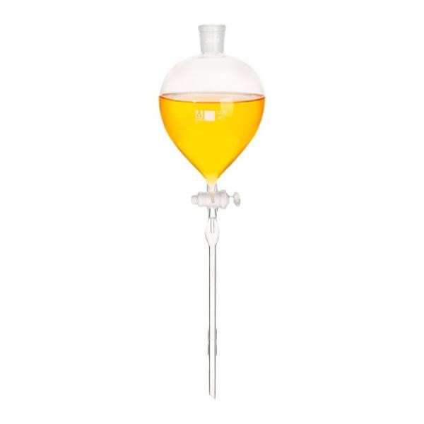 Secure Separation: 60ml-500ml Spherical Dropping Funnel - Chemistry Lab ...