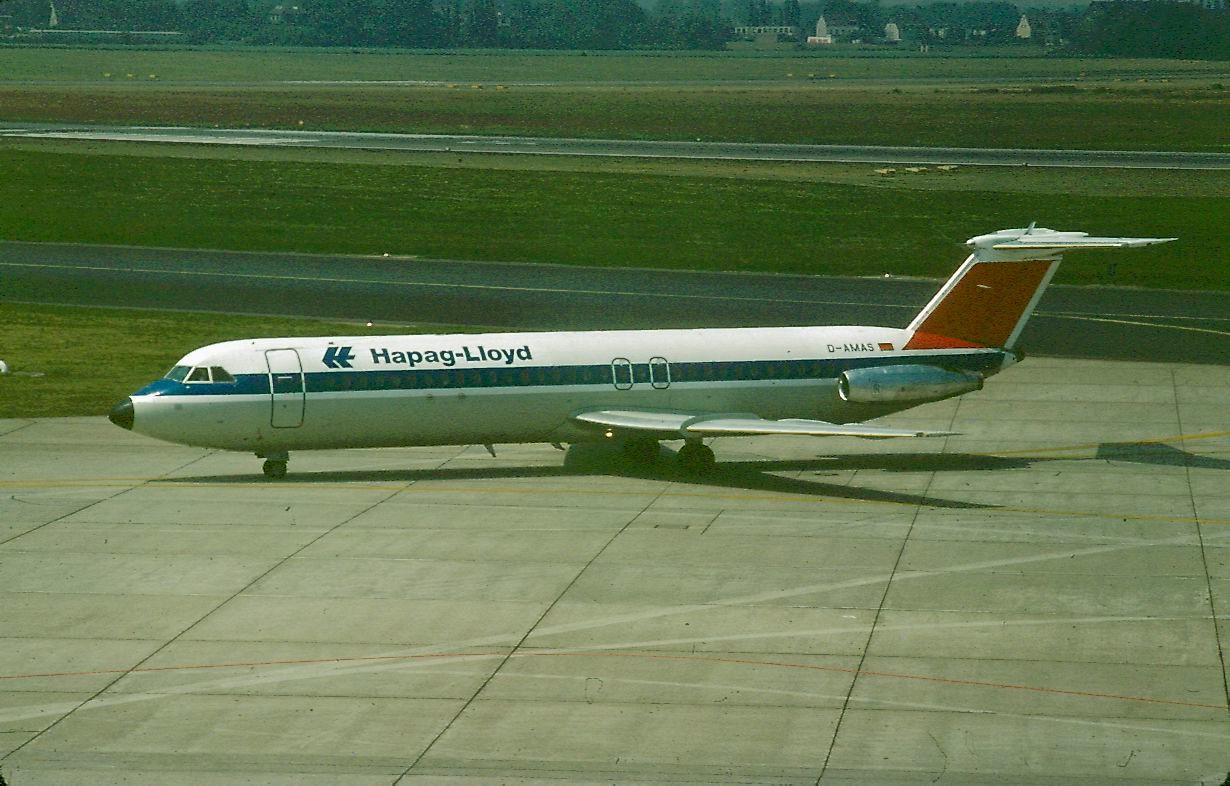 AIRCRAFT SLIDE / DIA BAC111 D-AMAS HAPAG LLOYD | eBay UK