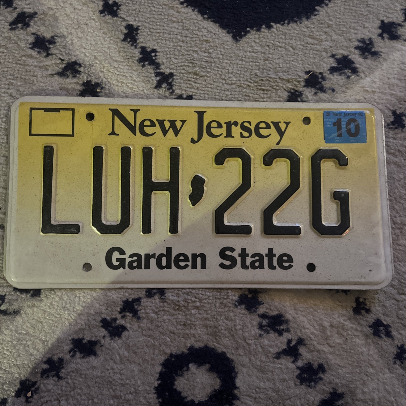 New Jersey Garden State License Plate | eBay