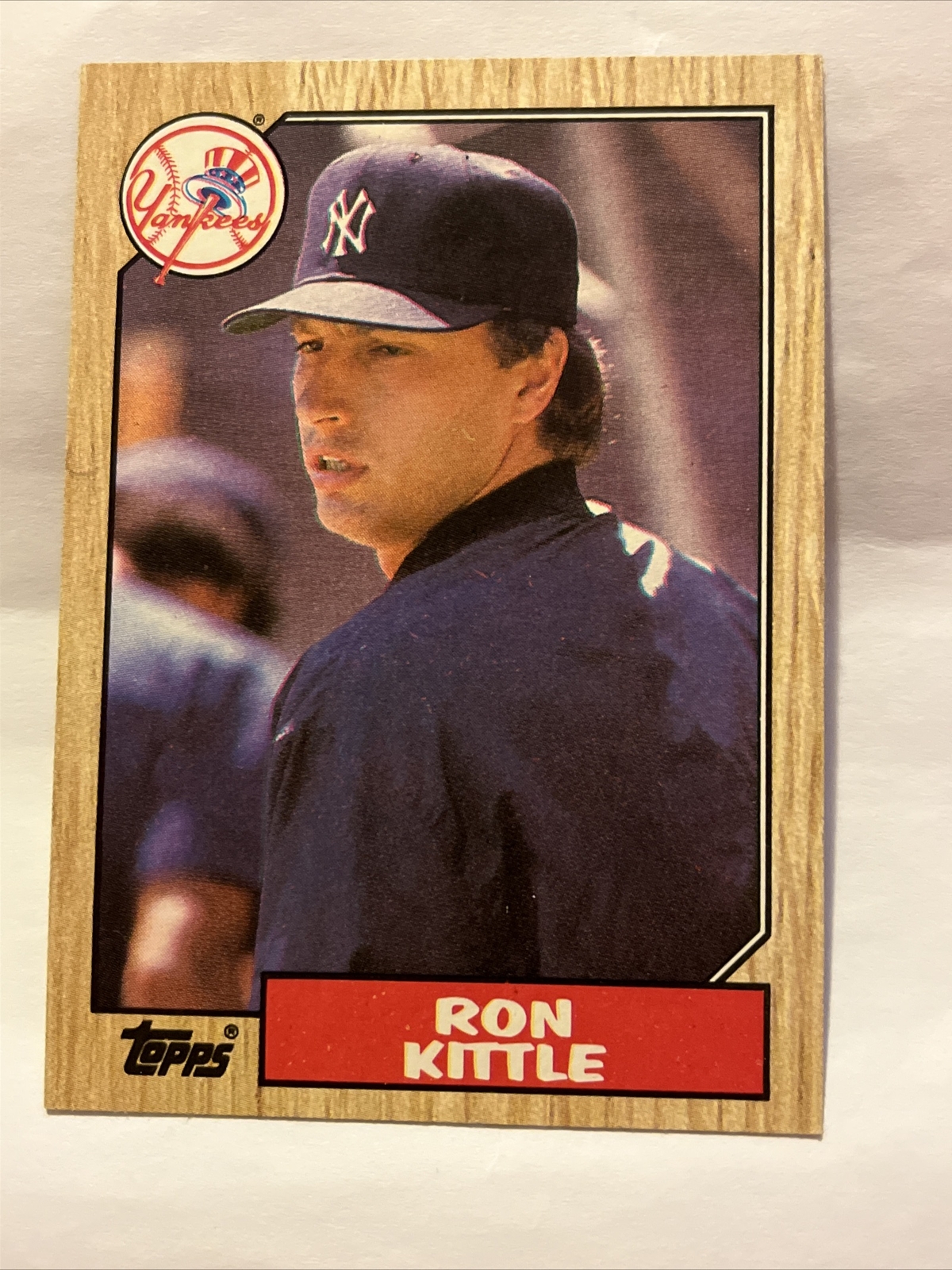 1987 Topps #584 Ron Kittle New York Yankees | eBay