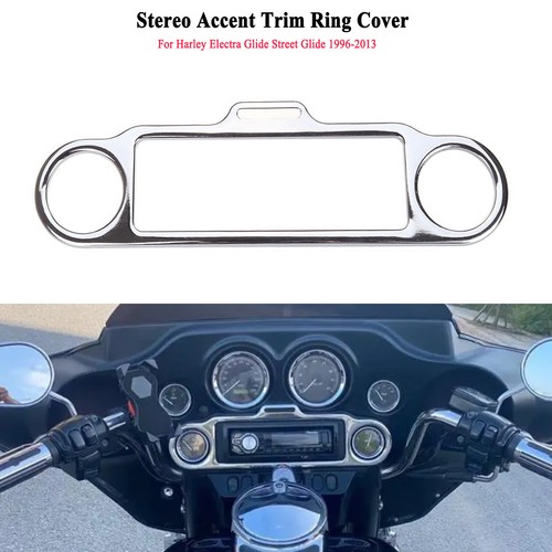 Stereo Accent Trim Ring Cover For Harley Electra Glide Ultra Limited ...