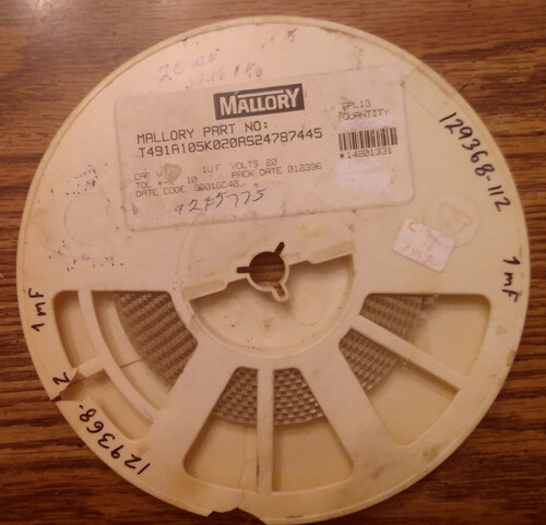 Lot of 300 ?: Mallory T491A105K020AS24787445 Tantalum Capacitors | eBay
