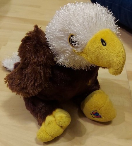 GANZ Webkinz EAGLE Plush Stuffed HM214 Bird ~NO CODE~ | eBay