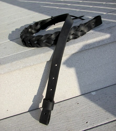 Handmade Braided Leather Rifle / Shotgun Sling | eBay
