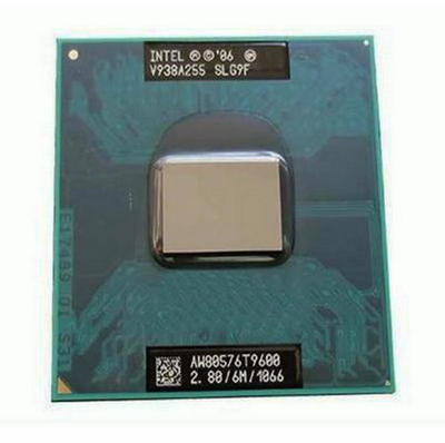 Intel Core 2 Duo T9600 SLG9F 2.80GHz 6MB Cache 1066MHz CPU Processor ...