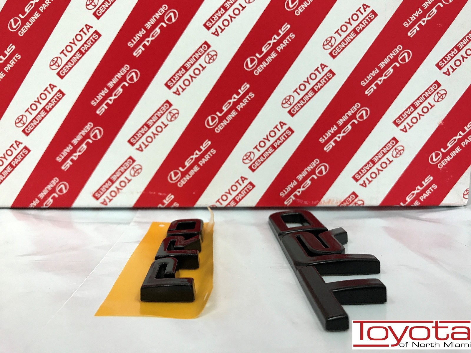 OEM Toyota Tacoma TRD Pro Exterior Emblem PT41300150 Black Painted ...