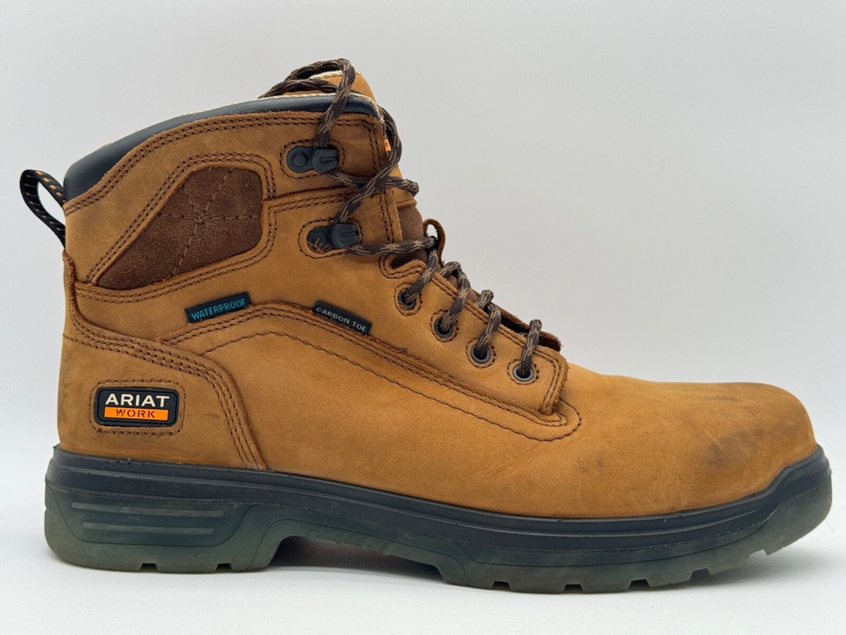 Oil Slip Resistant Boots ARIAT Men's Turbo 6 Waterproof Work Boot ...