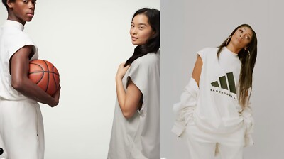 adidas Basketball Sleeveless Tee White IA3443 large | eBay