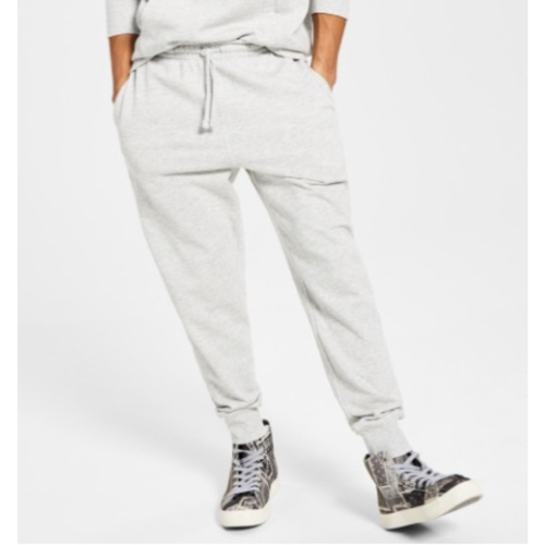 Sun + Stone Men's Garment Washed Fleece Joggers Slate Heather Size XXL ...