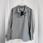 Travis Mathew Mens ROAD SODA FULL ZIP JACKET LIGHT GRAY RARE New With ...