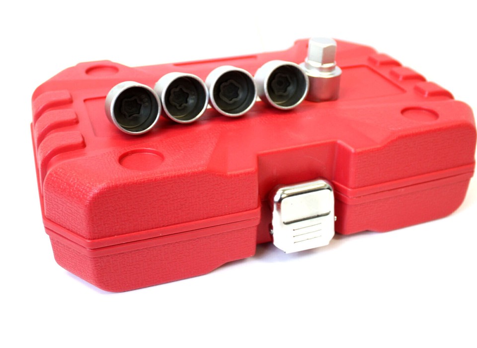 21PCs MASTER LOCK WHEEL NUT STUD KEY SET REMOVAL LOCKING SOCKET FOR BMW ...