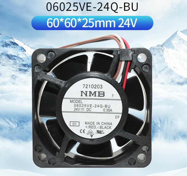 NMB 06025VE-24Q-BU 6025 24V 0.35A Inverter Cooling Fan 4-wire | eBay