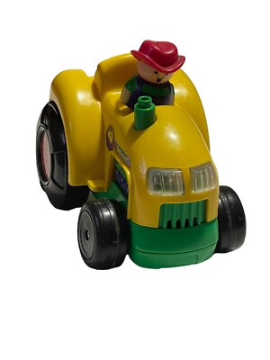 1998 Shelcore Inc., Toy Tractor with Farmer Lights & Sounds Battery ...