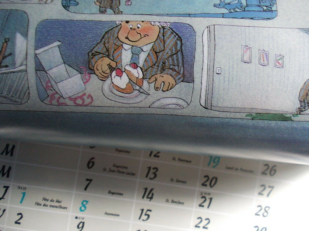 Calendrier Scouts 1986 ROBA WALTHERY GEERTS FRANK DANY Boule Bill Etat ...