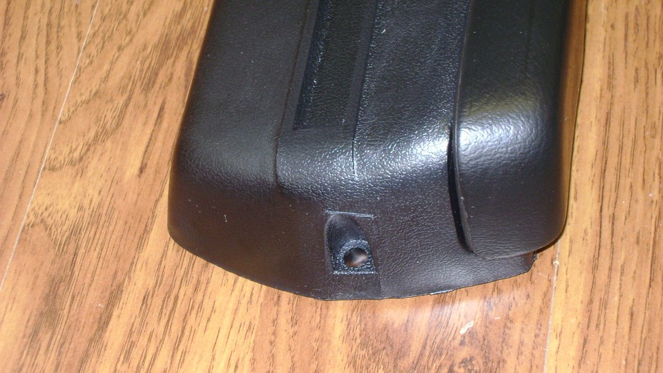 Arm Rests Kit Black Pads Bases Bolts Screws *In Stock 11.5" arm rest ...